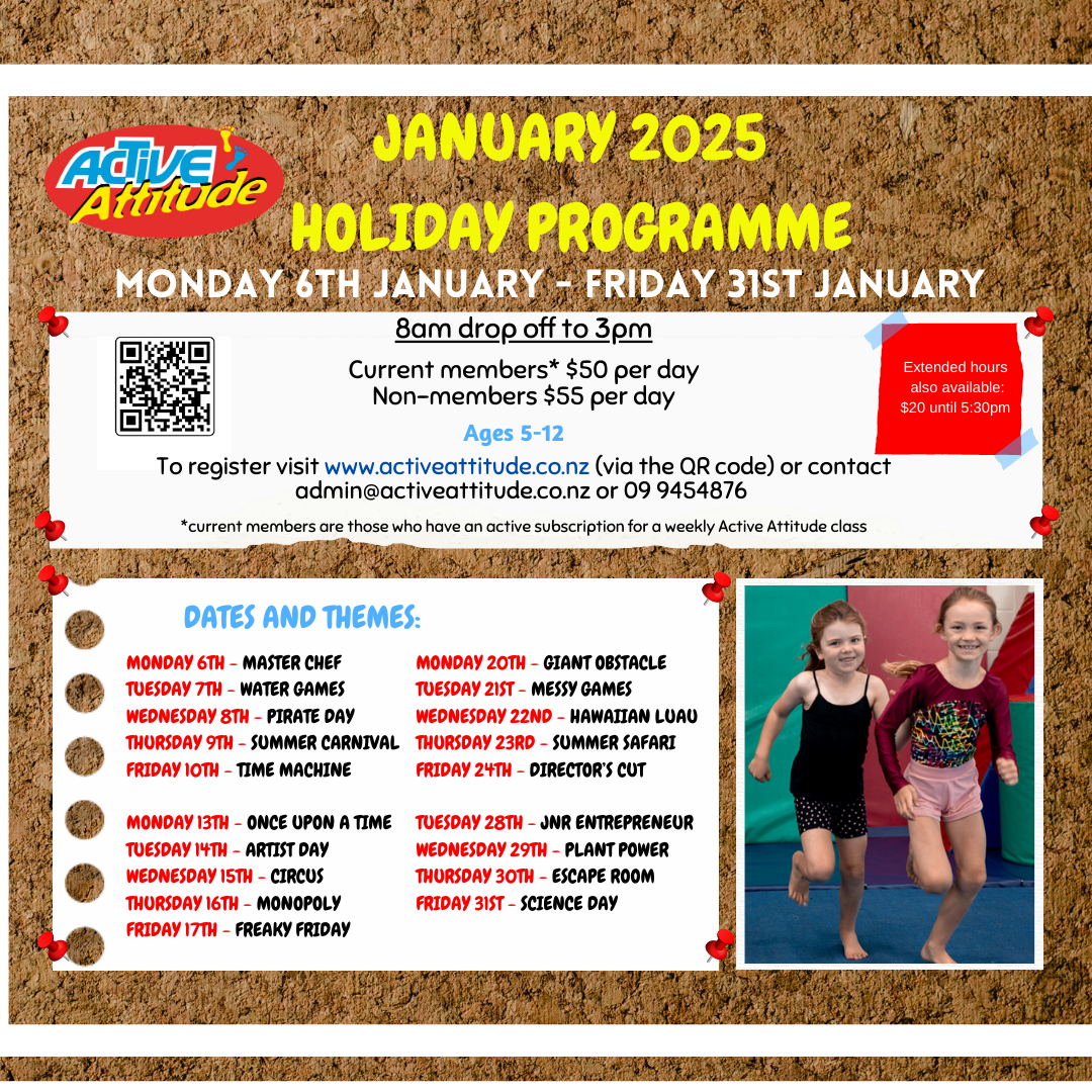 Holiday Programmes – Active Attitude